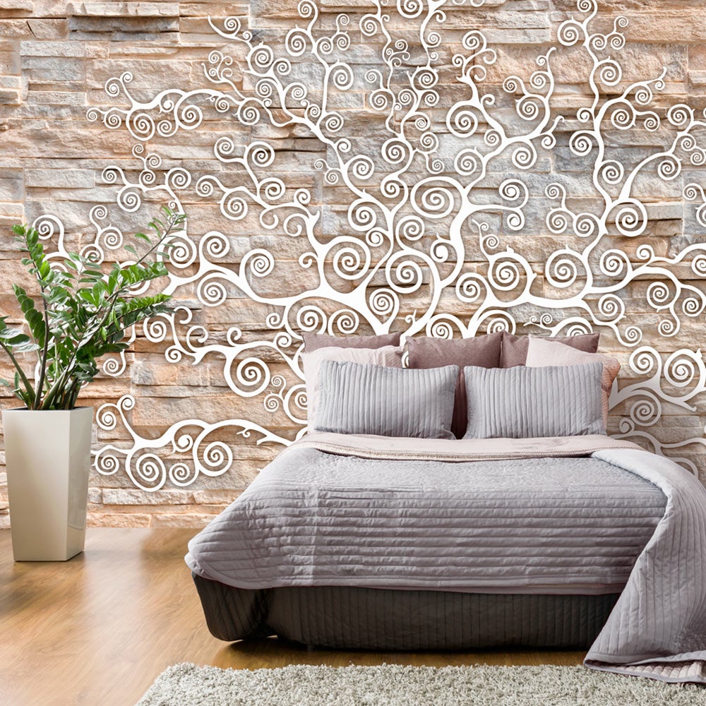 Papier peint intissé panoramique Stone Tree 400x280 cm | Leroy Merlin