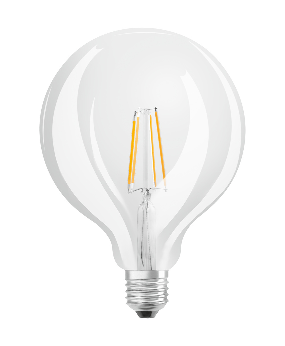 Ledvance Classic LED E27 Globe Filament Claire 7W 806lm - 827 Blanc Très Chaud | Équivalent 60W ...