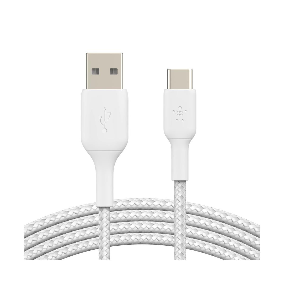 Belkin CAB002BT1MWH cable USB 1 m USB A USB C Blanco | Leroy Merlin