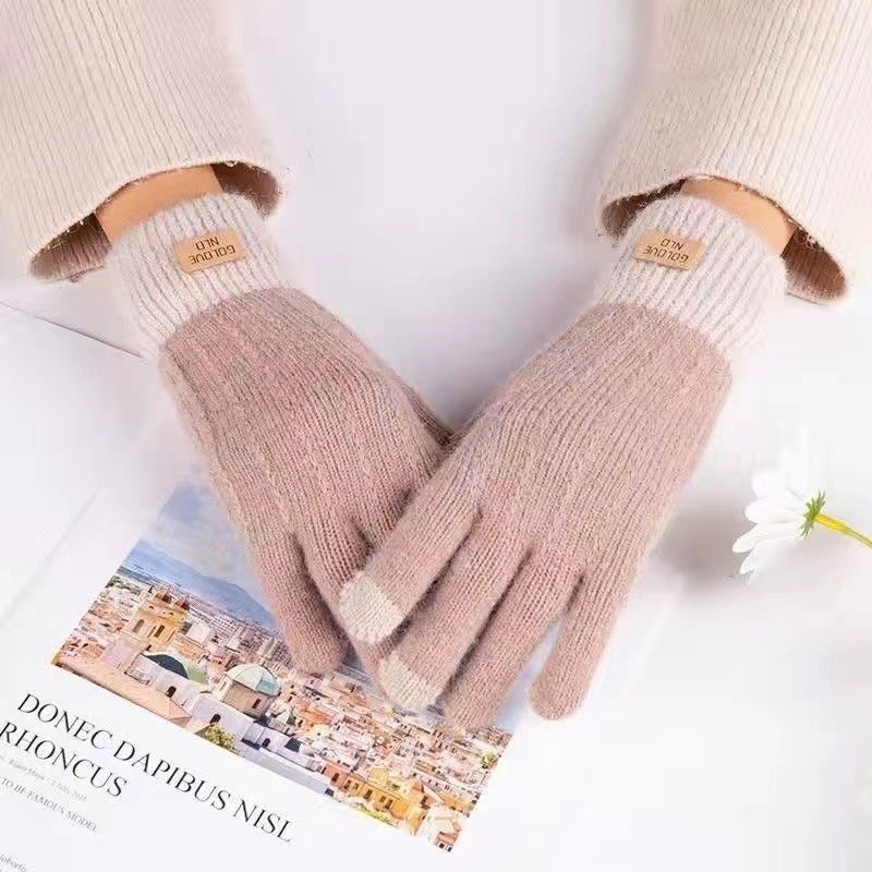 Knitted Gloves, Warm Thinsulate Thermal Lining, Recycled Yarn Knitted ...