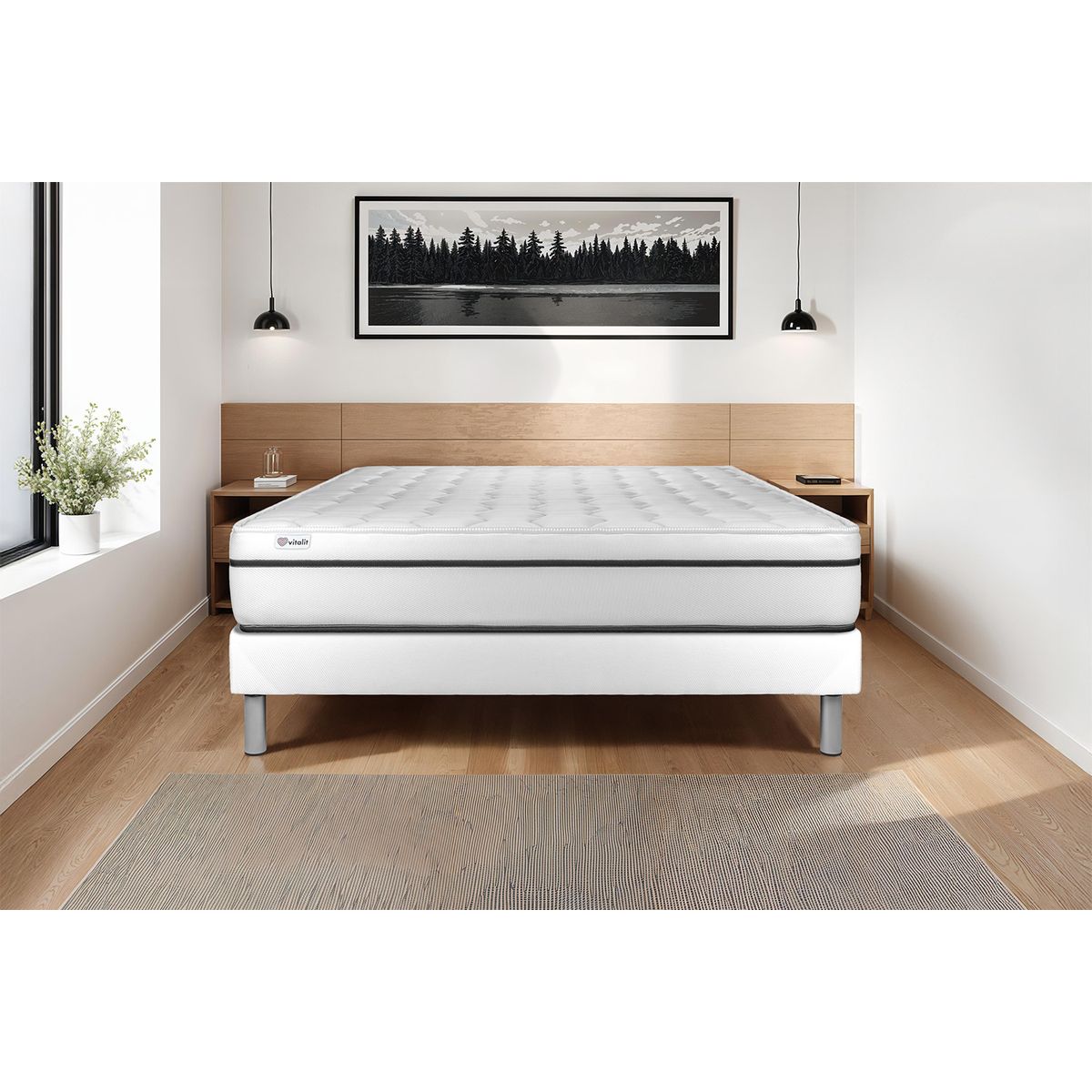 Colchón VITAL SPA 140 x 200 cm | Leroy Merlin