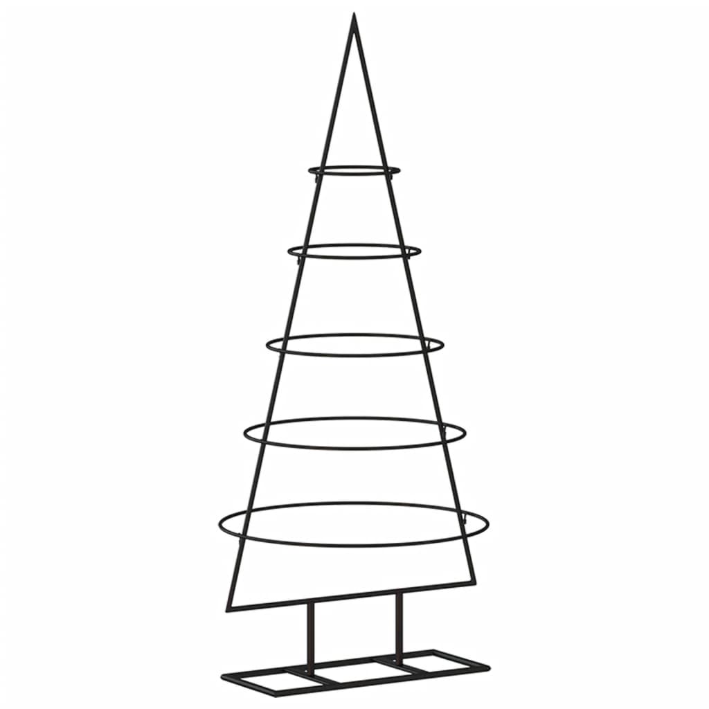 Arbre de Noël | Sapis de Noël en métal pour décoration noir 90 cm ...