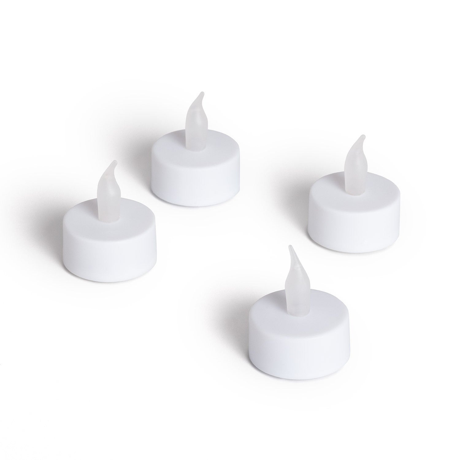 Bougies chauffe-plat LED, lot de 4 | Leroy Merlin