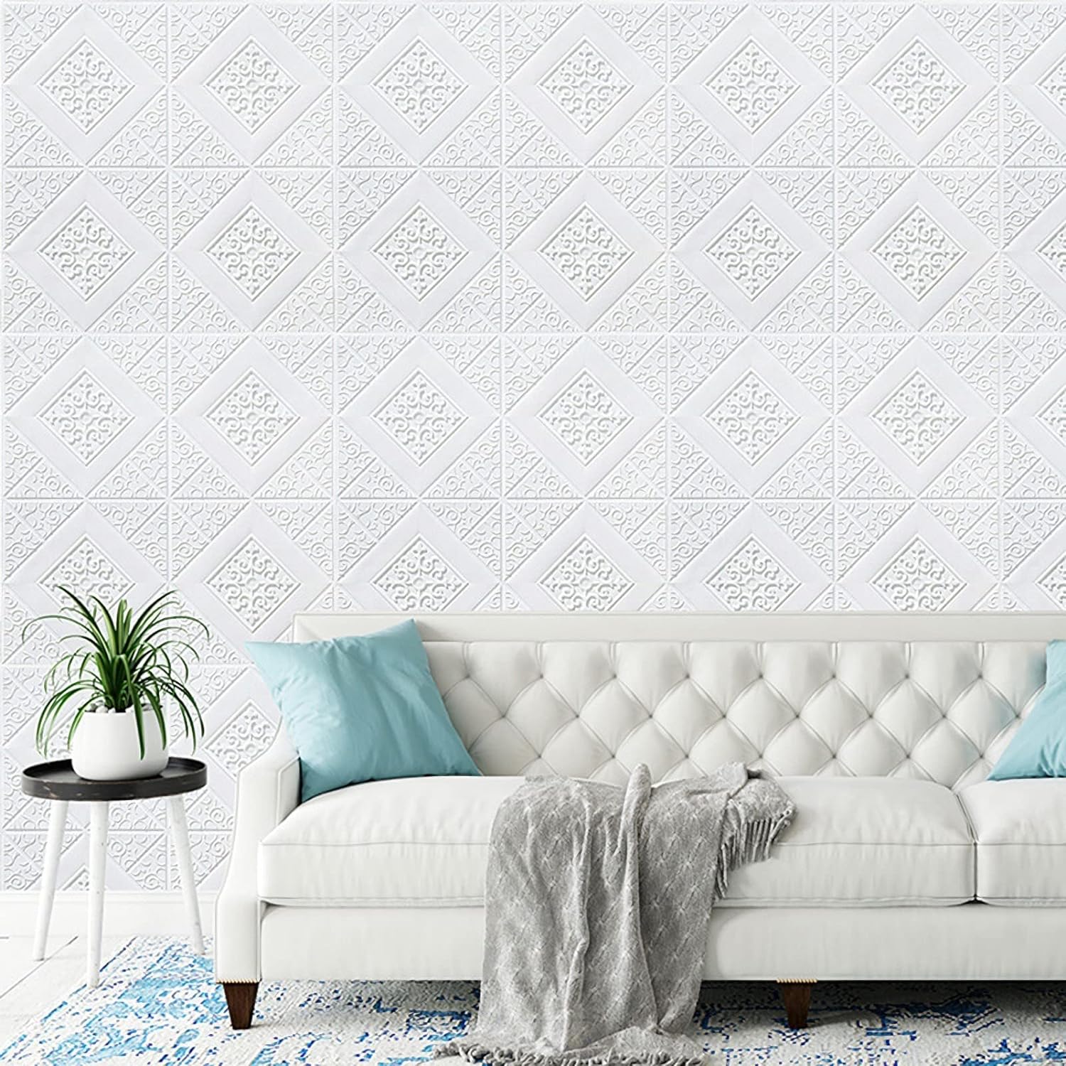 36 pièces d'autocollants muraux 3D, papier peint en mousse anti ...