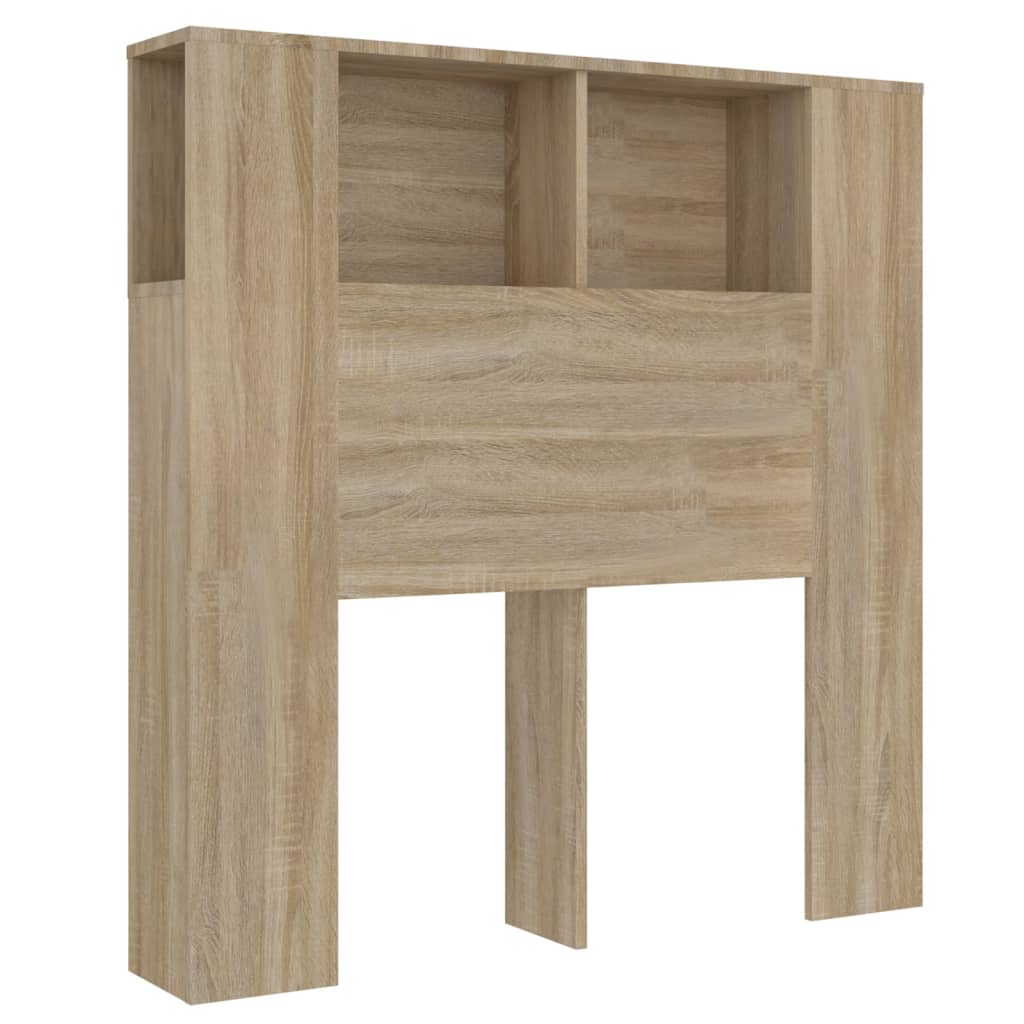 Mueble cabecero color roble Sonoma 100x18,5x104,5 cm | Leroy Merlin