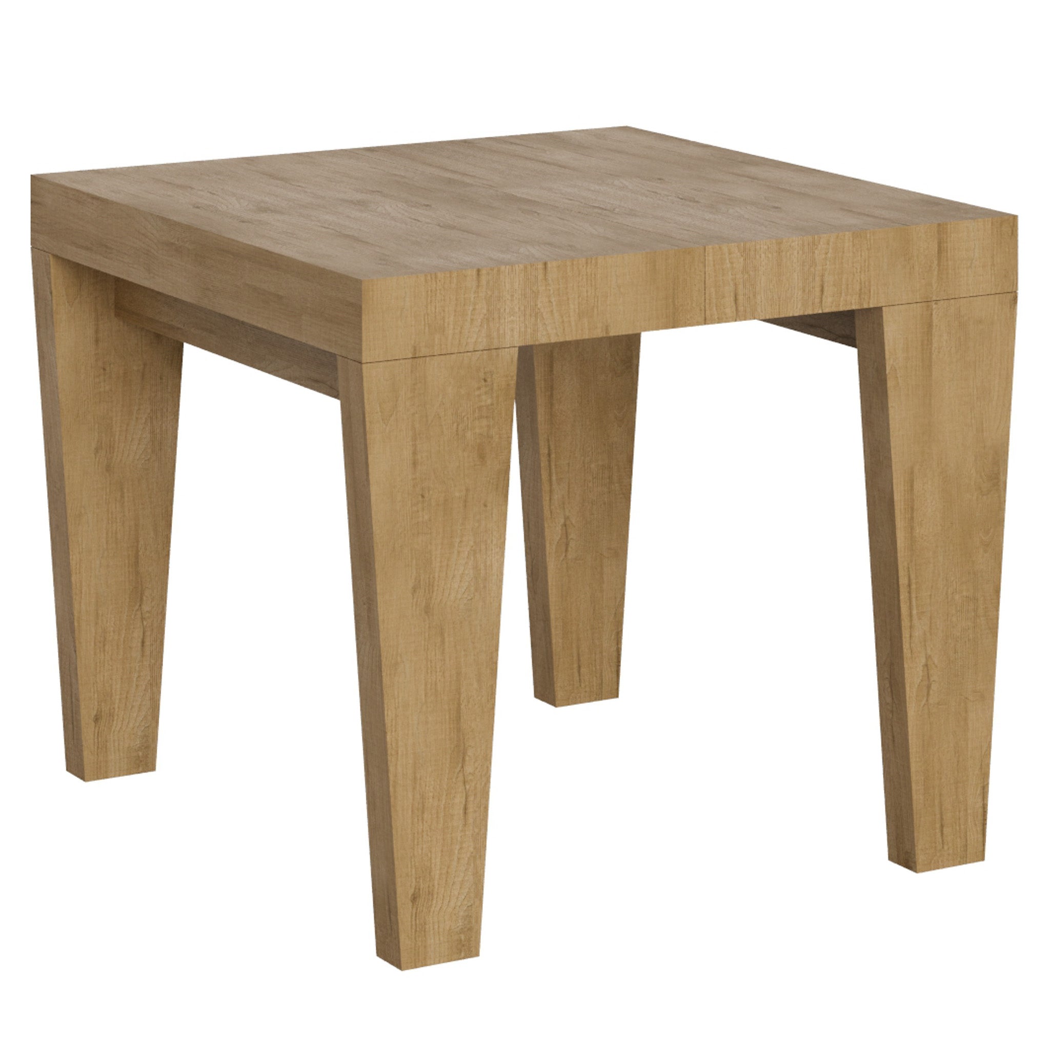 Table extensible 90x90/246 cm Spimbo Chêne Nature | Leroy Merlin