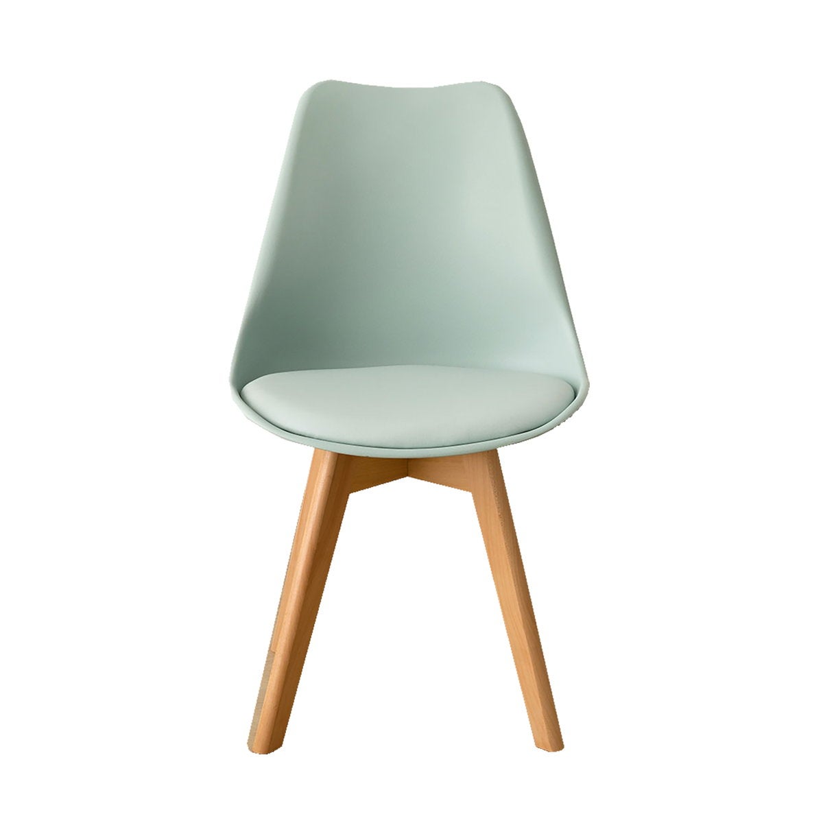 Chaise polypropylène verte Scandinavian 82 cm x 49 cm | Leroy Merlin