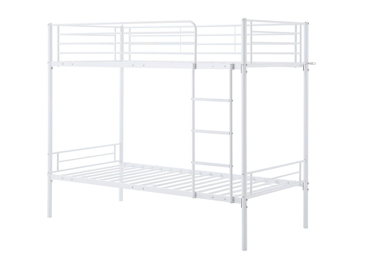 Litera Metalica Doble Cama 90cm YH Blanco | Leroy Merlin