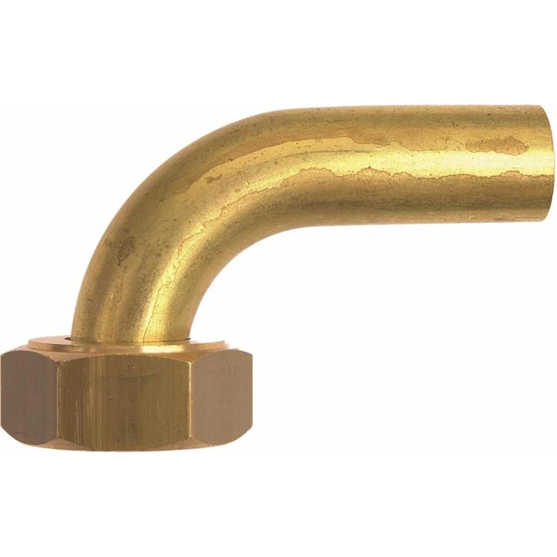 PACK de 10 Raccords 2 pieces a souder douille coudee laiton ecrou libre ...