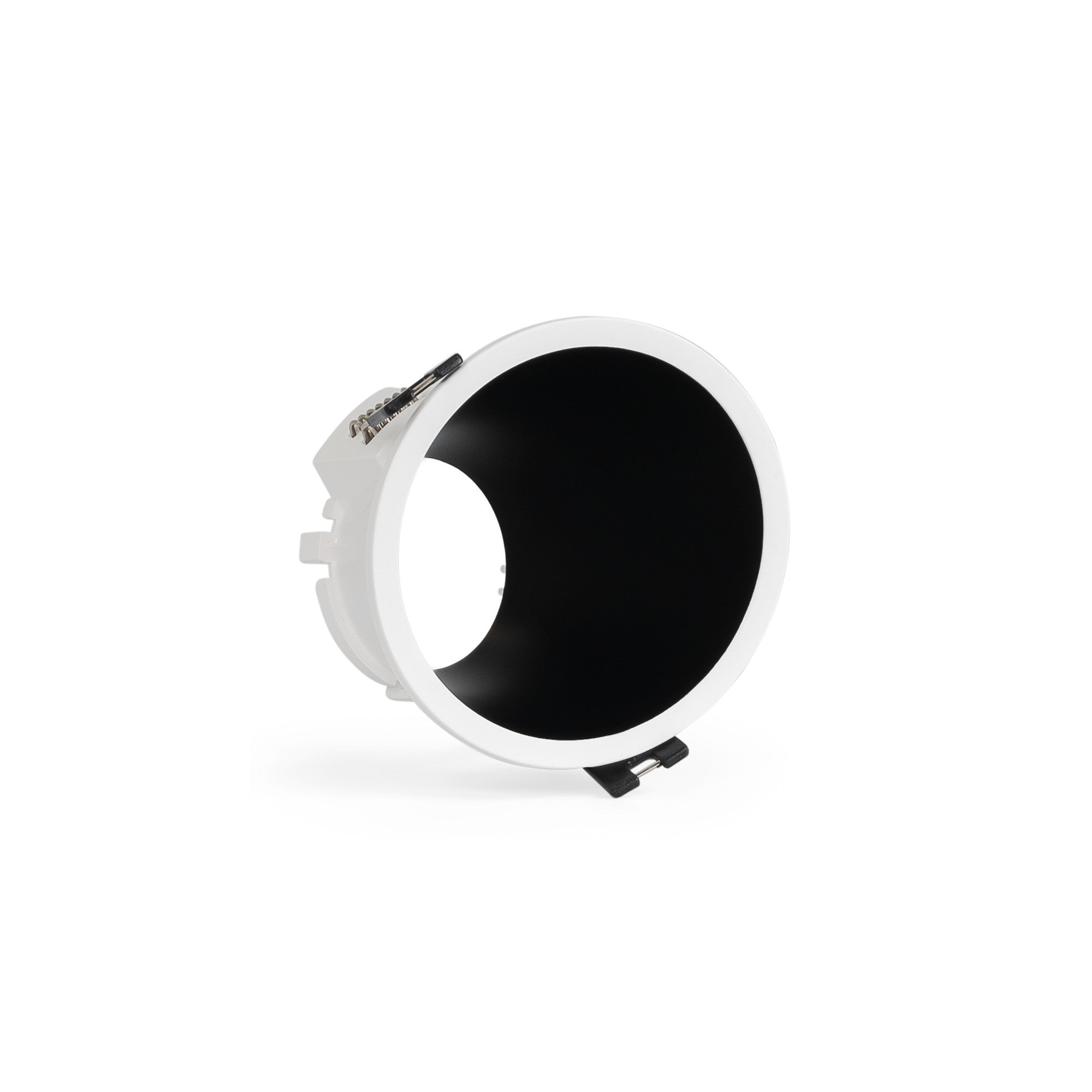 Aro downlight redondo asimétrico - Bajo UGR - Corte Ø85mm - Blanco ...