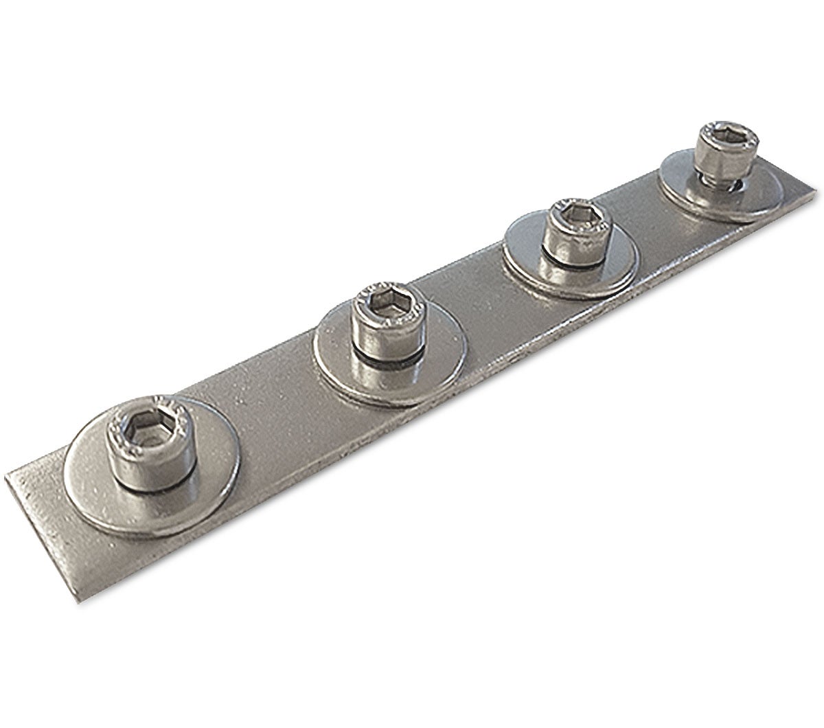 Joint longitudinal en acier inoxydable équipé de boulons pour l ...