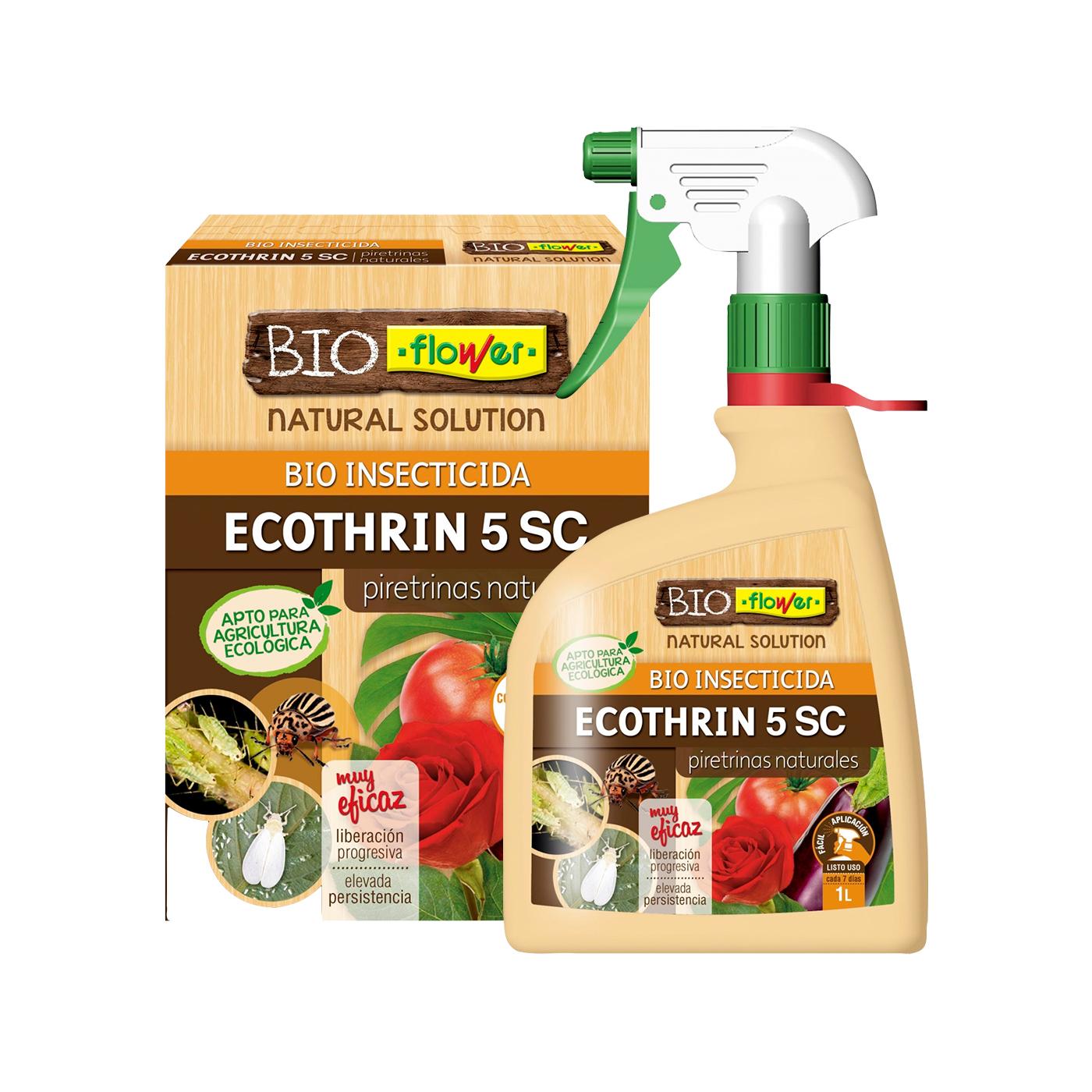 Bio Tratamiento Ecothrin Listo Uso BioFlower 1 | Leroy Merlin