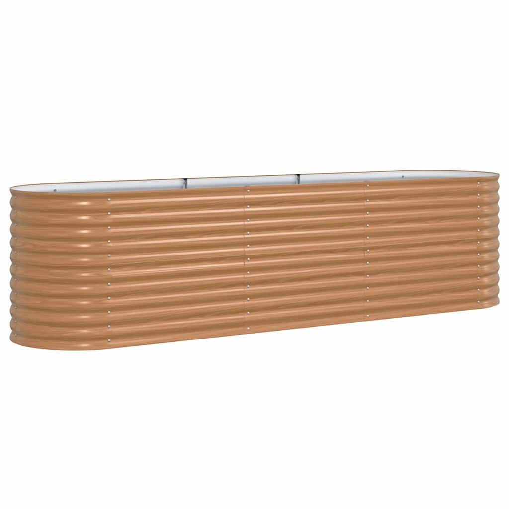 Cama elevada Marrón 320 x 80 x 81 cm Acero - COMFORTXL | Leroy Merlin