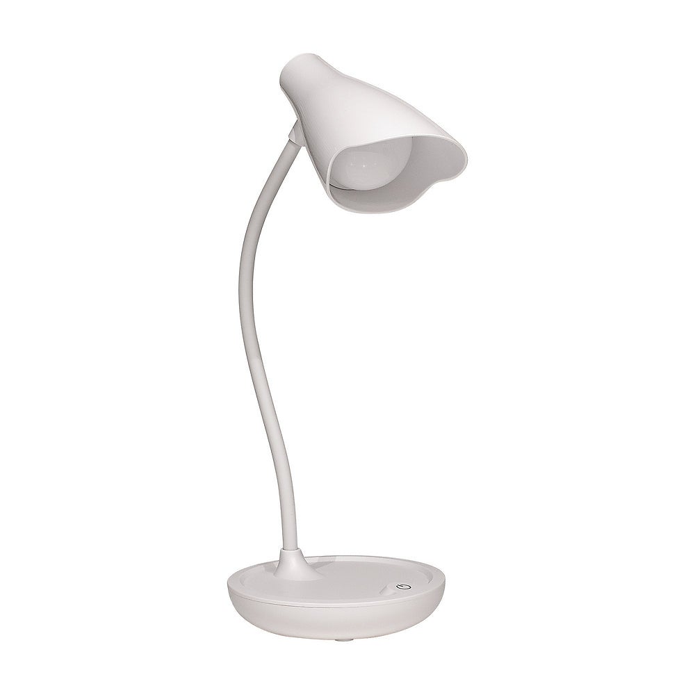 UKKY lampe de bureau LED Blanc prise EU | Leroy Merlin