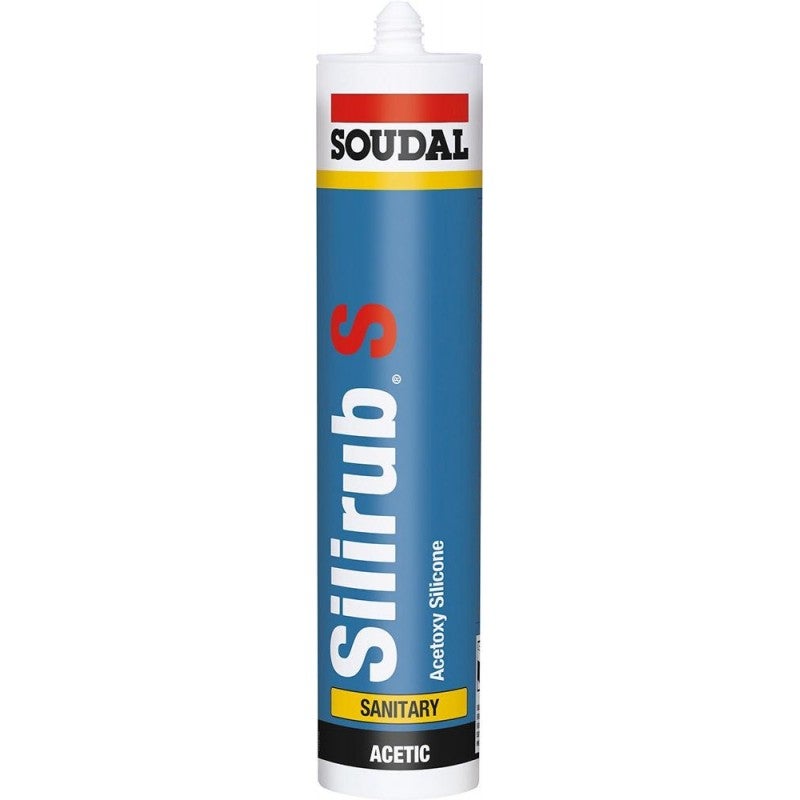Mastic sanitaire Silirub S 310ml beige SOUDAL(Par 15) | Leroy Merlin