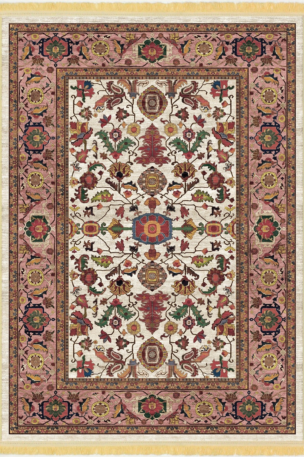 MODEMA - Tapis lavable en machine, envers antidérapant, 200x300cm salon ...