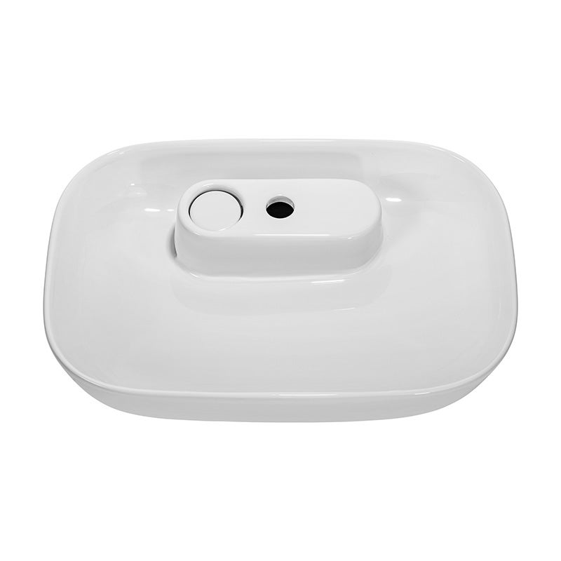 Vasque salle de bain à poser céramique PopPup POLA | Leroy Merlin