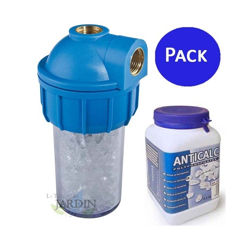 Filtro Antical 1/2" para calentadores y calderas + Recambio 500 gr ...