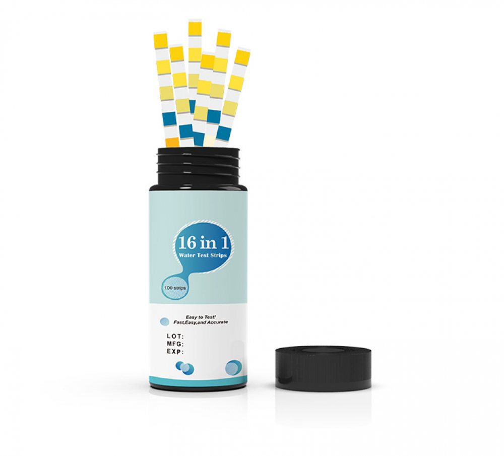 Test d'eau potable, kit de test d'eau potable, 100 bandelettes de test ...