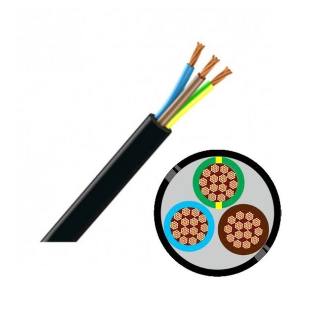 Cable 3x10mm2 rigide au meilleur prix | Leroy Merlin