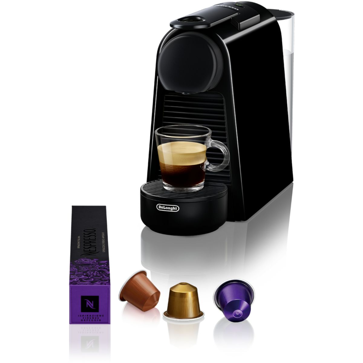 Nespresso DELONGHI Essenza Mini Noir EN85.B | Leroy Merlin