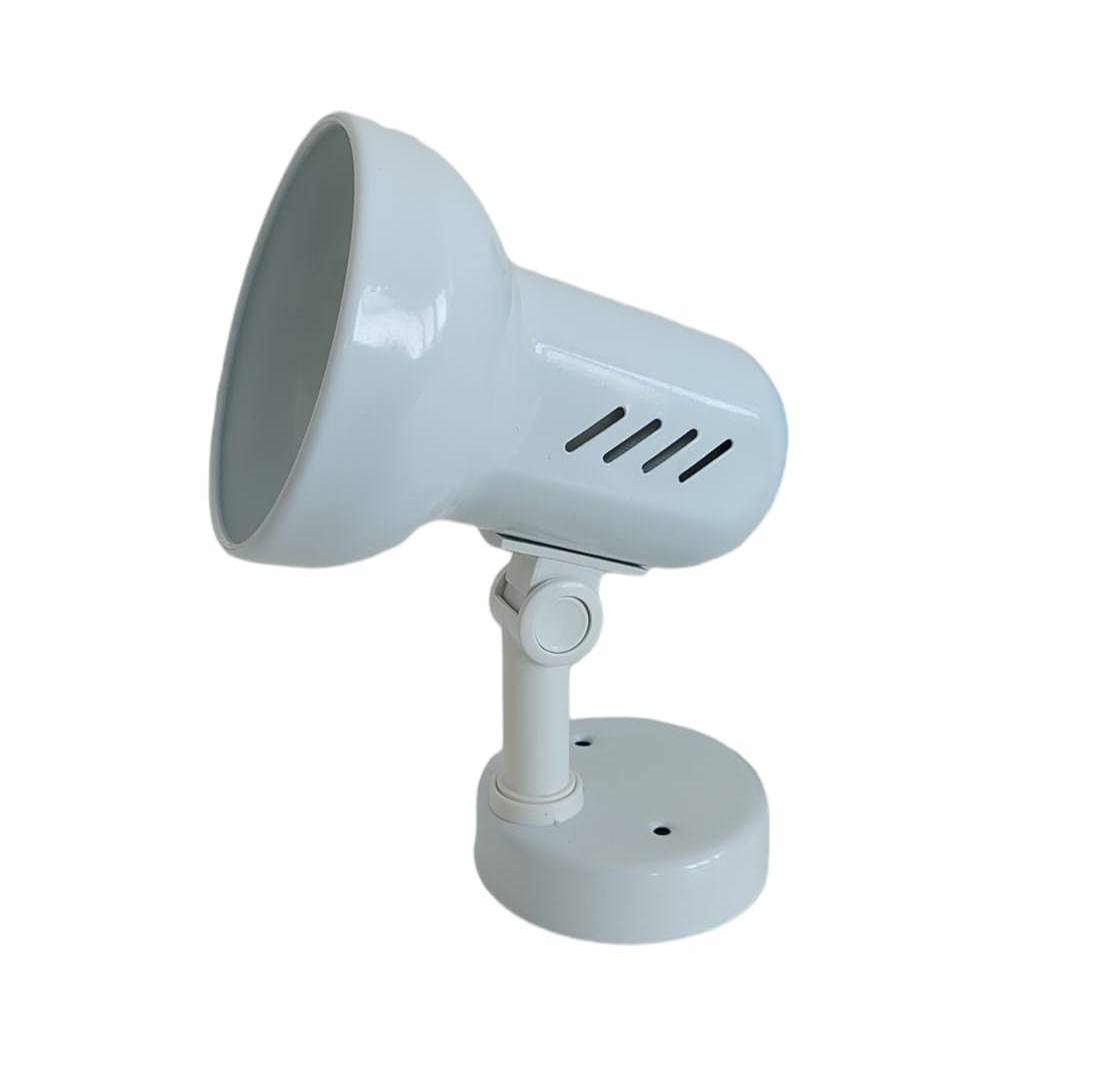 Proesis 07510BI Faretto spot r80 e27 bianco base | Leroy Merlin