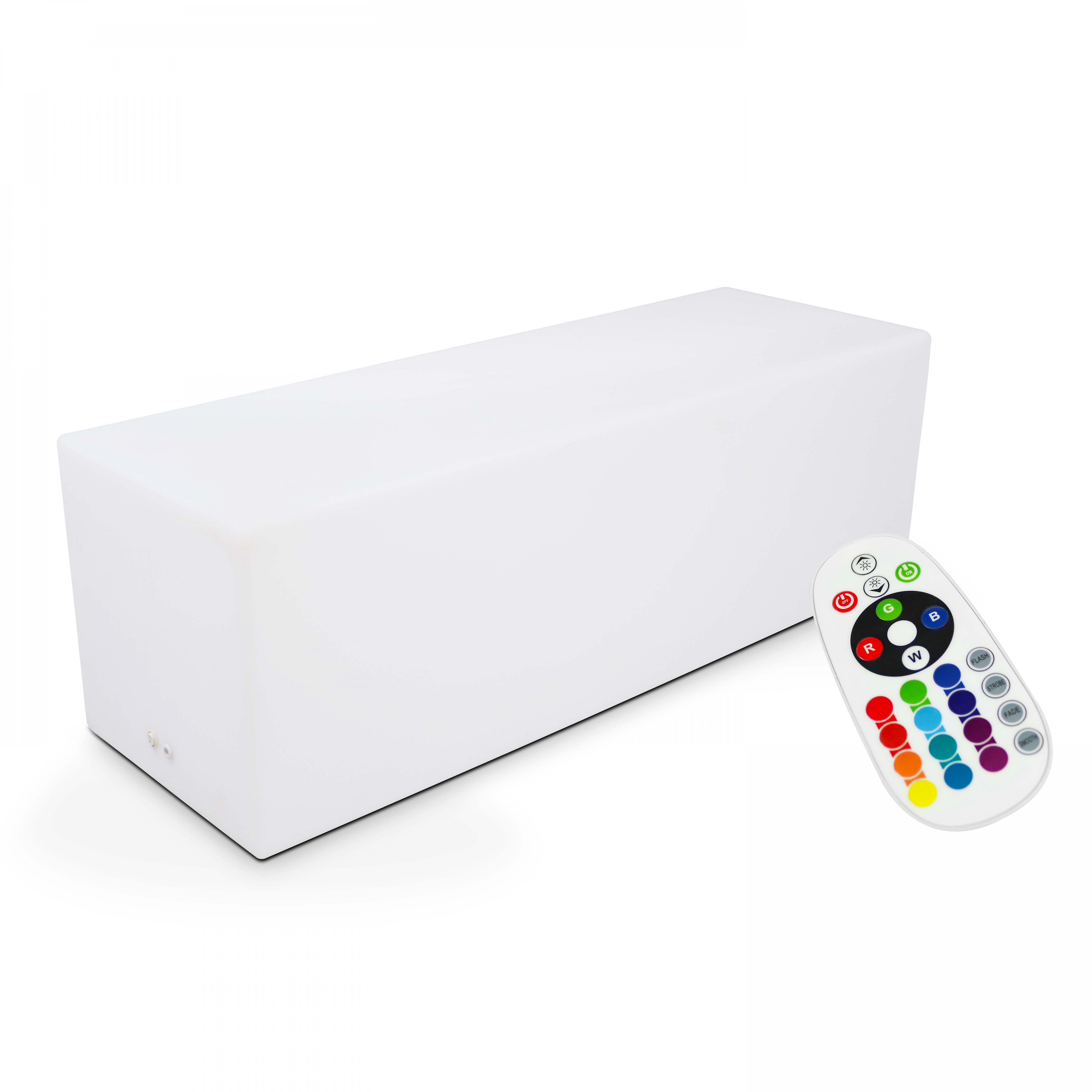 Banc lumineux rectangulaire à LED blanc | Leroy Merlin