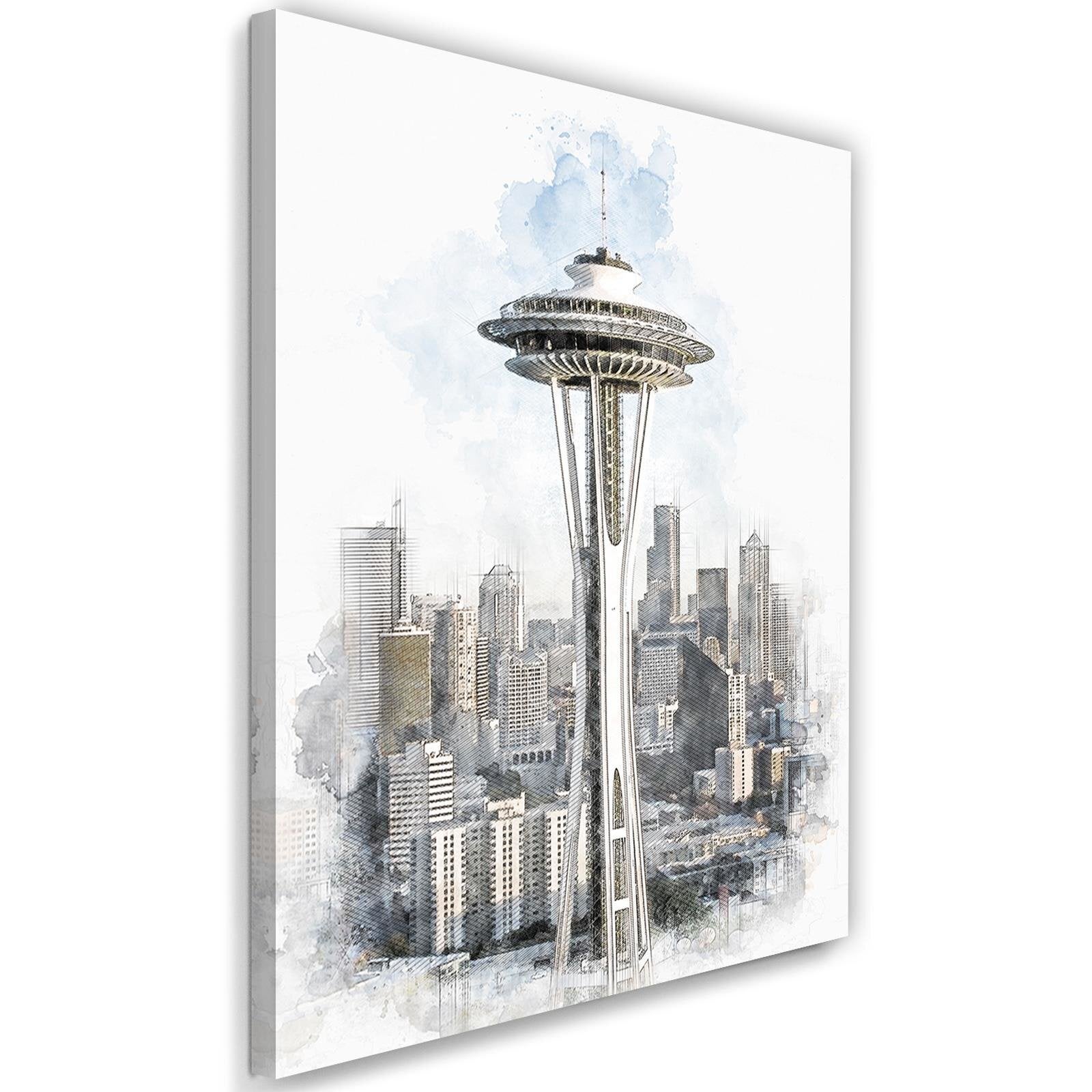 Tableau décor d'image d'architecture xxl - 50 x 70 cm | Leroy Merlin