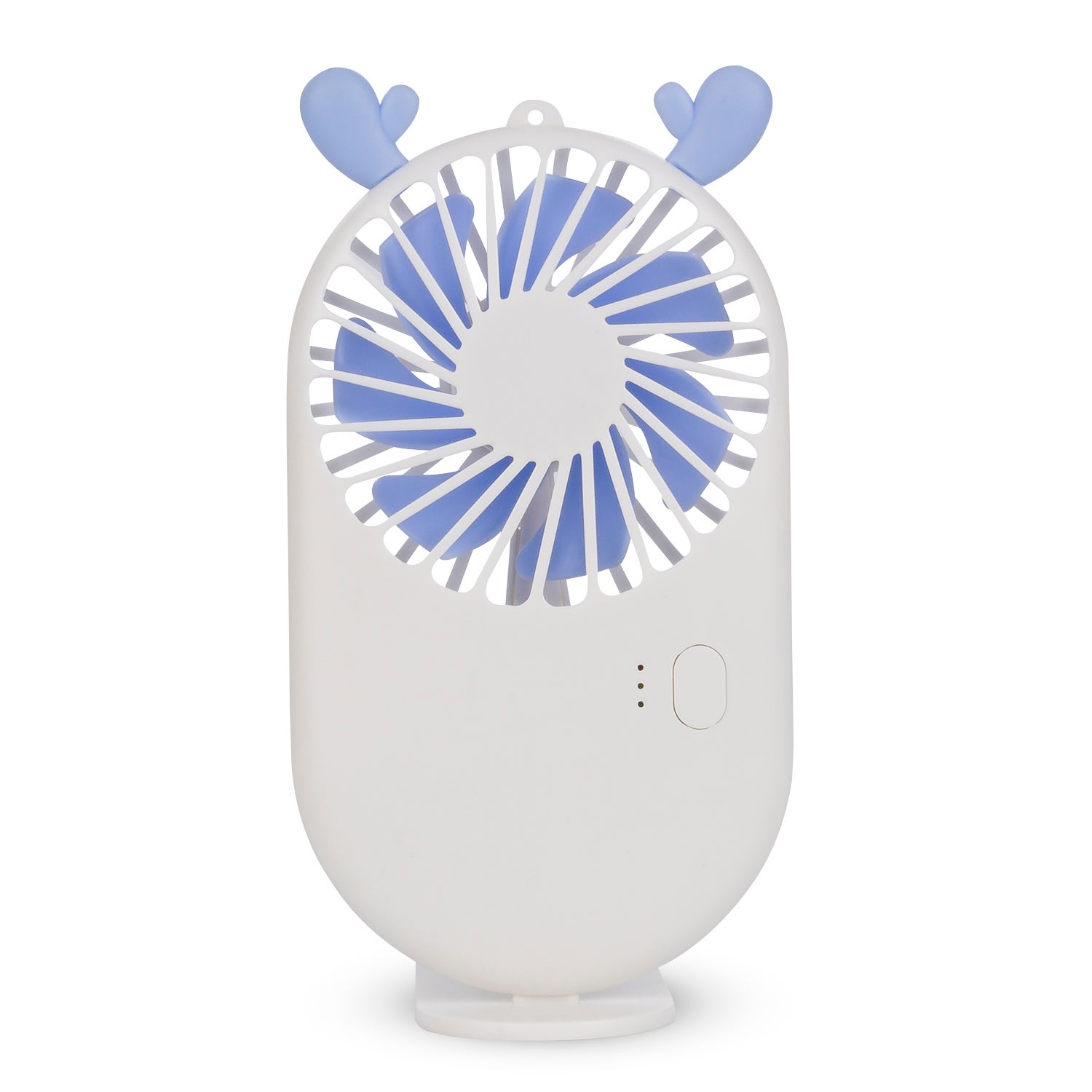 Mini ventilatore portatile con batteria da 800mAh. Supporto per tavolo ...