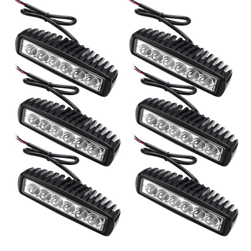 18W Faro Trabajo LED Focos de Coche 12V 24V Faros Led Tractor IP67 ...