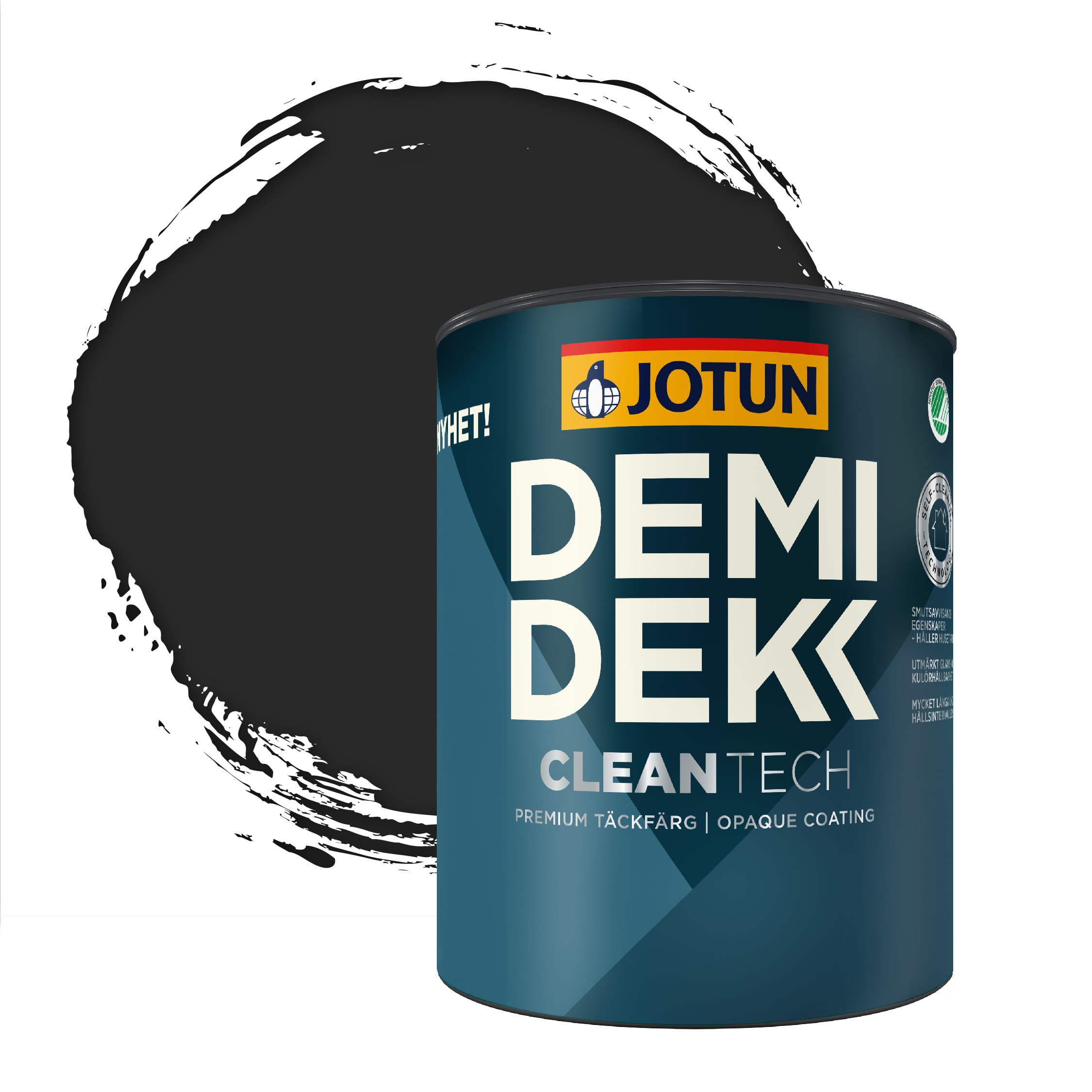 JOTUN - Peinture Bois, Lasure Opaque pour Extérieur Satinée - DEMI DEKK ...