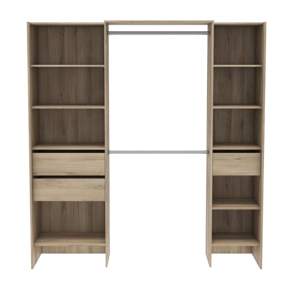 DRESSING OUVERT AVEC 3 TIROIRS KRONEN | Leroy Merlin