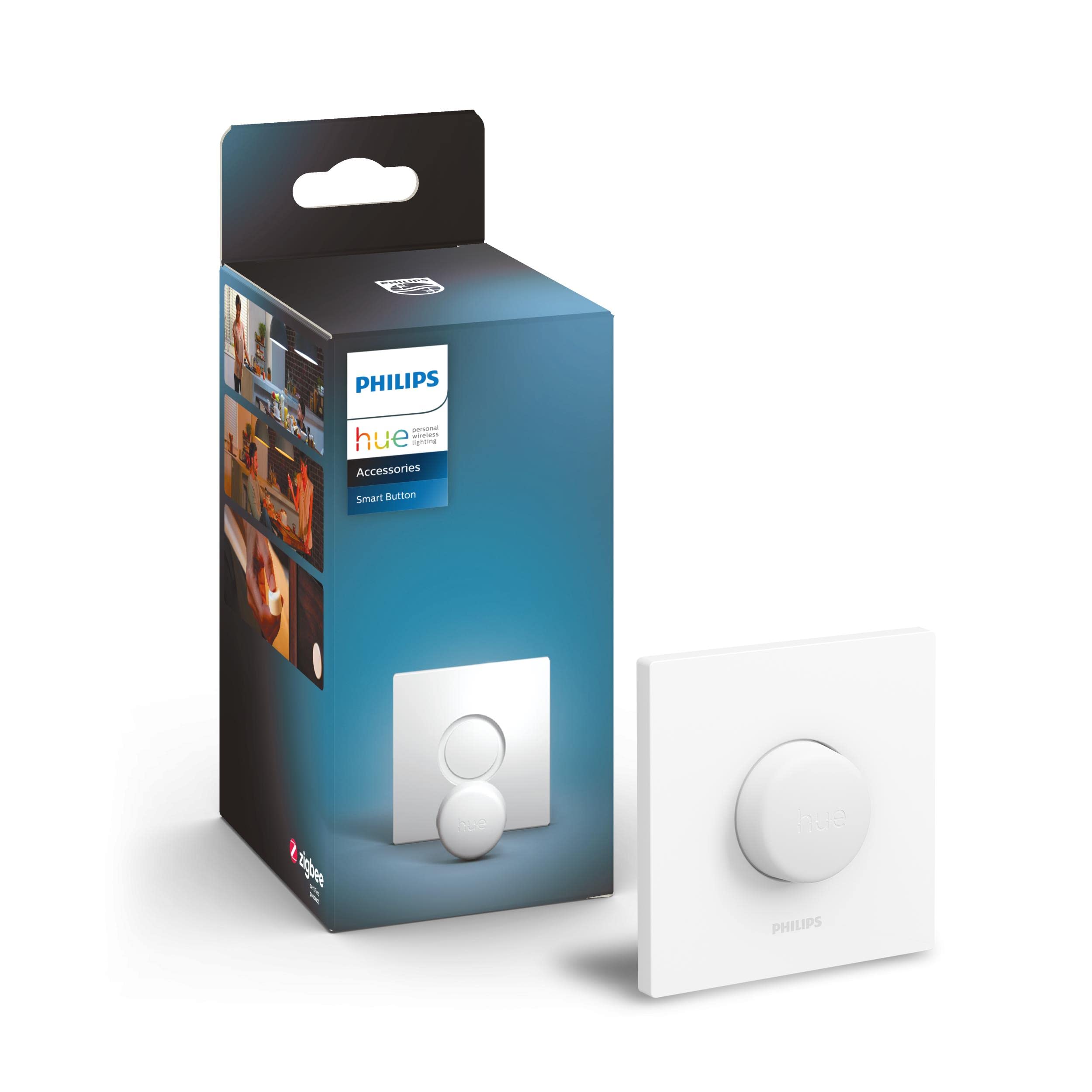 Philips Hue Smart Button, Telecomando per Controllo delle Luci Smart ...