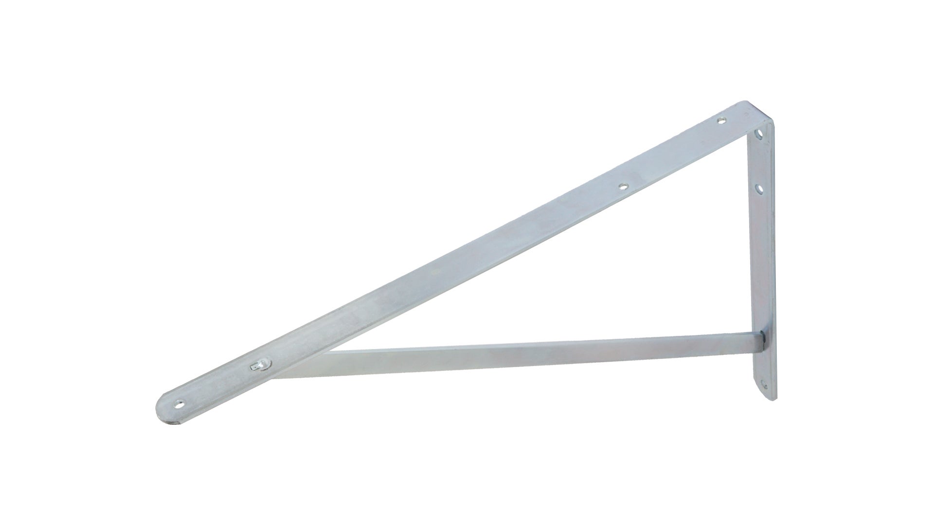 Wovar Équerre de bâtiment galvanisée 330 x 500 mm - Avec écharpe ...