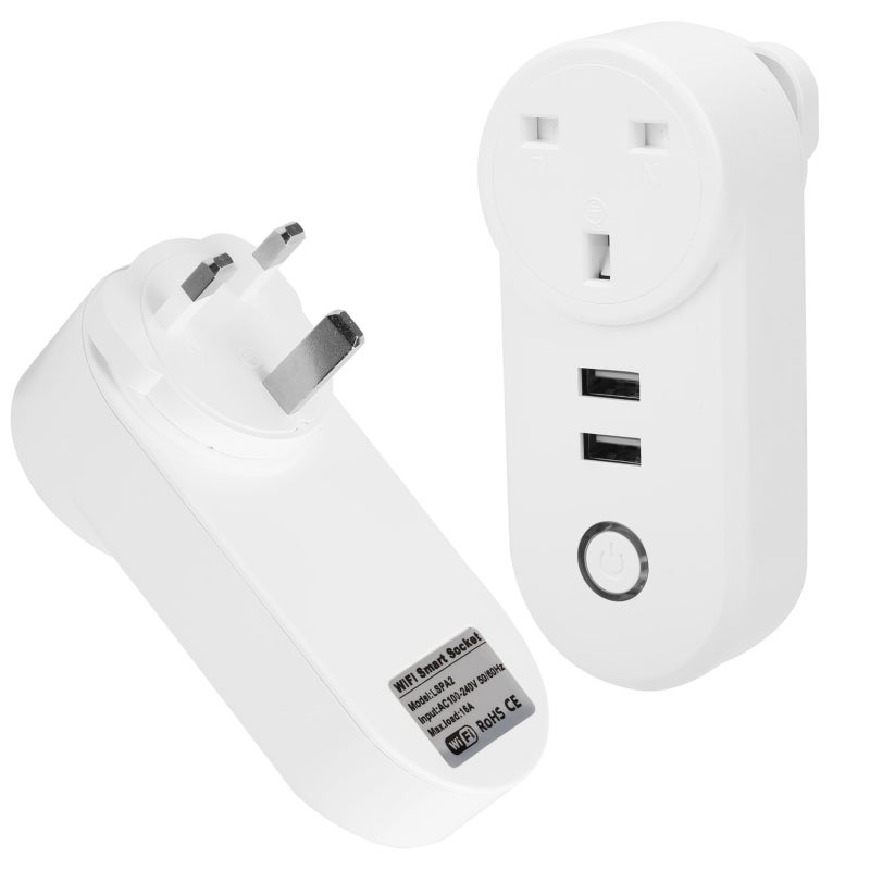 Prise Wi-Fi intelligente, prise USB, prise sans fil, prise sans fil ...