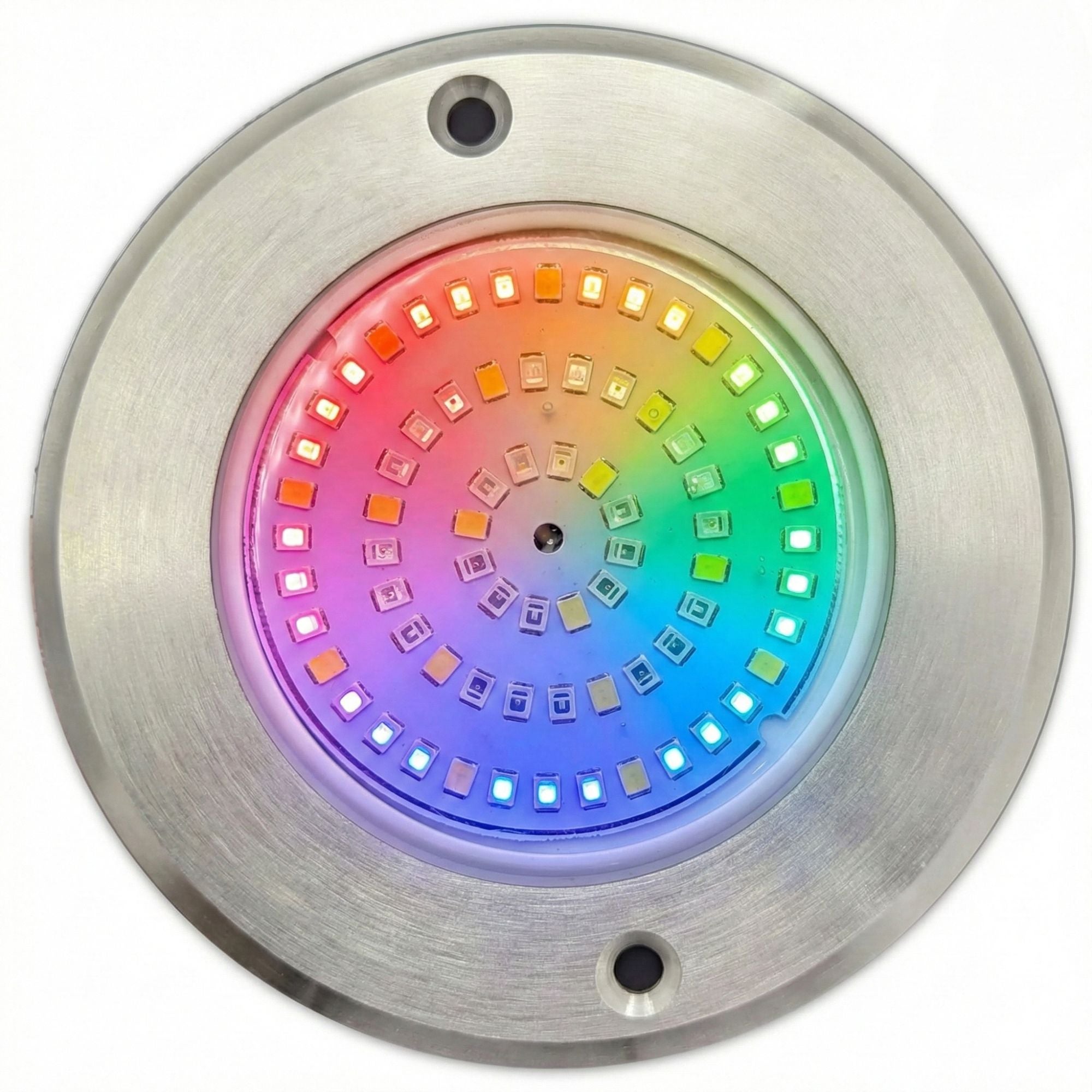 Warmpool Foco LED Mini para Piscina de Acero Inoxidable RGB 6W 12V/AC Ø ...
