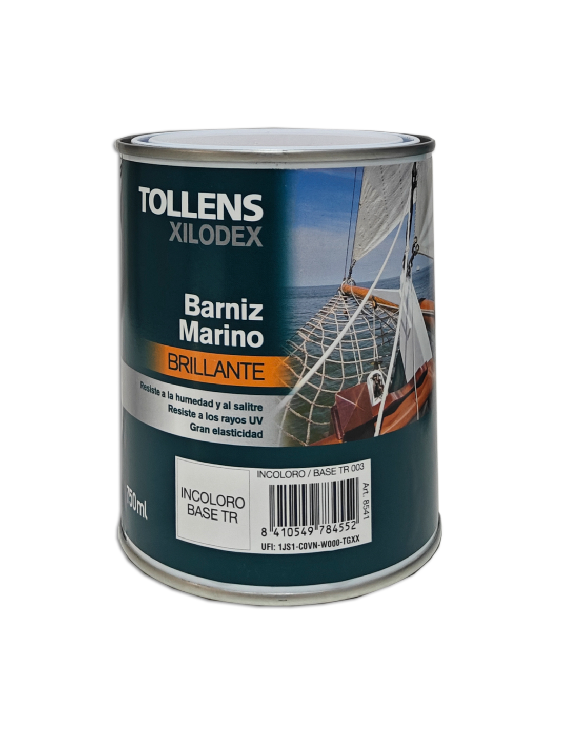 Tollens - BARNIZ MARINO BRILLANTE 750 ML (Pino Nórdico 501) | Leroy Merlin