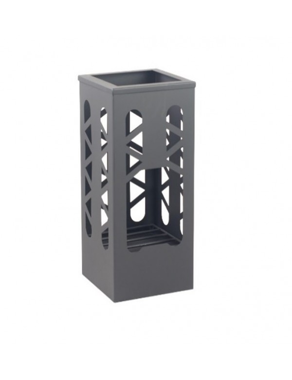 Cheminée d'extérieur en acier TANANA H 60 cm-Acier noir sablé-28--0 ...