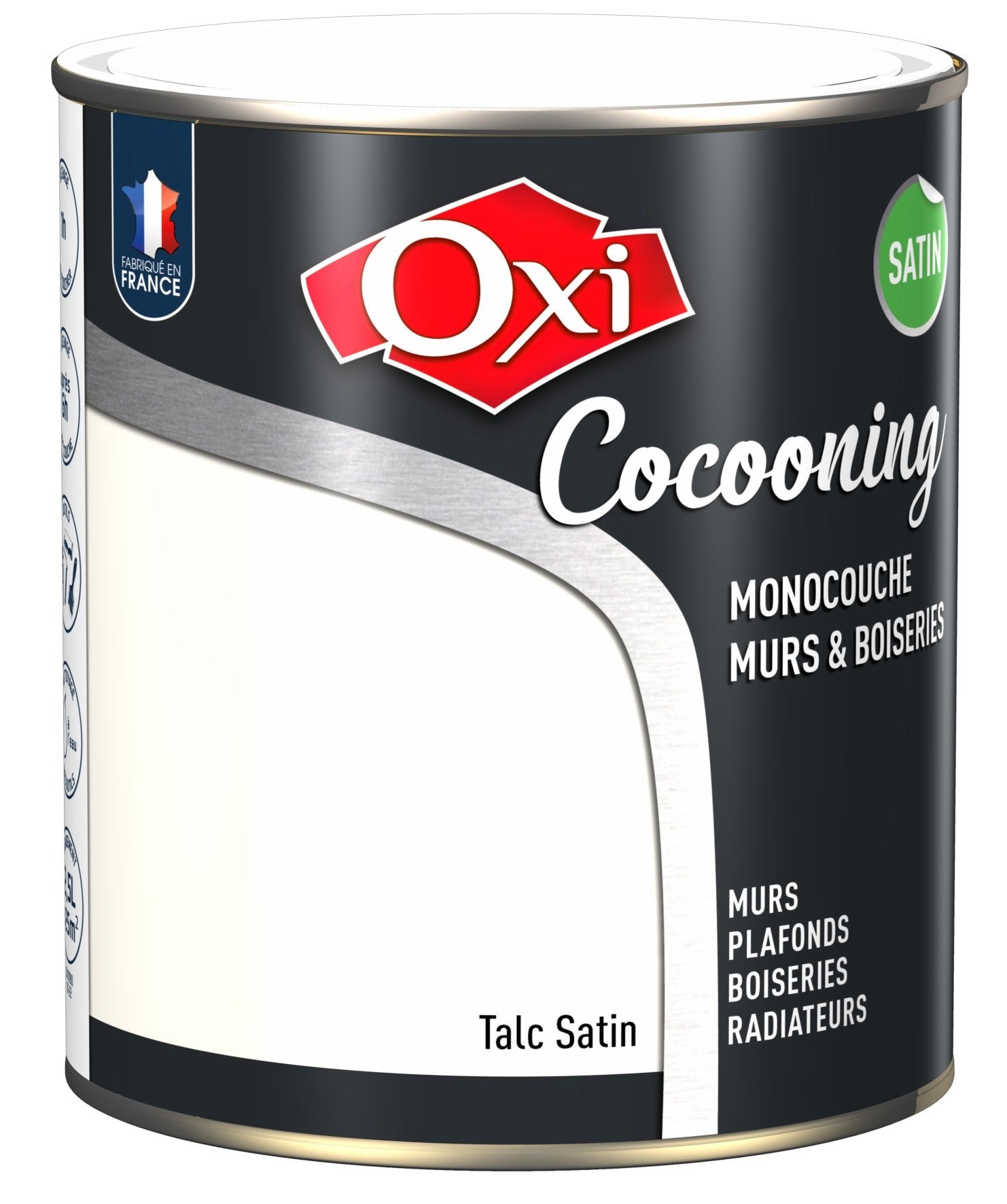 Peinture d'intérieur monocouche pour murs & boiseries OXI COCOONING ...