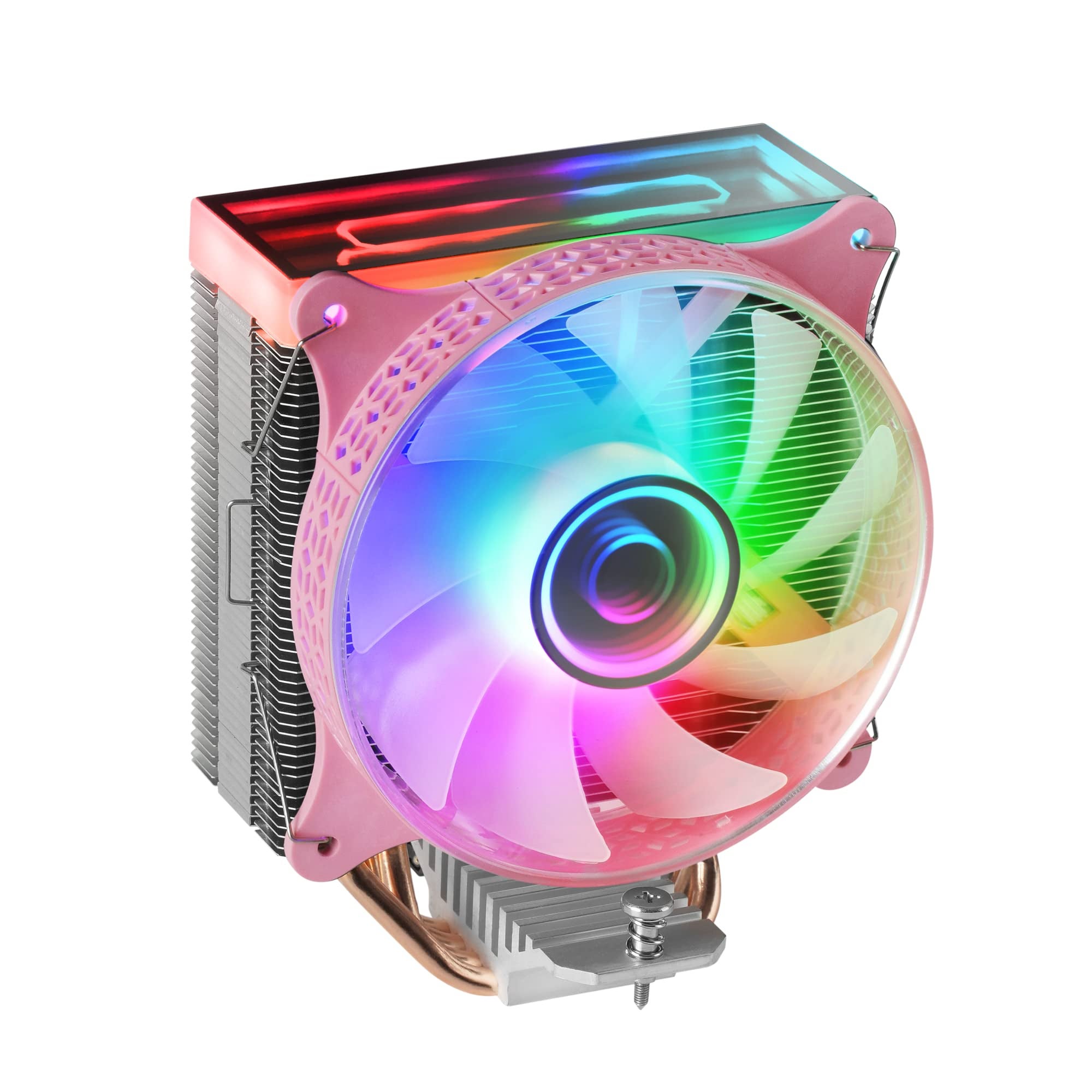 Mars Gaming MCPU-VR, Dissipatore CPU, Doppio Infinity Mirror ARGB, 4 Heatpipes HCT, TDP 180W ...