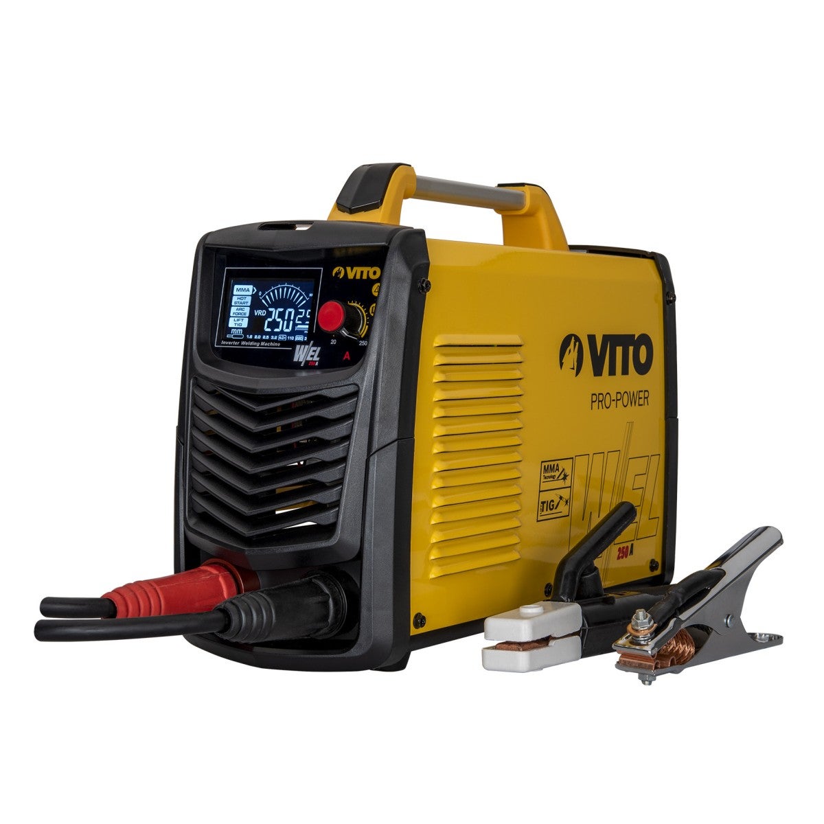 Poste a souder Inverter MMA 250A Soude Baguettes électrodes de Ø 1.6 à ...