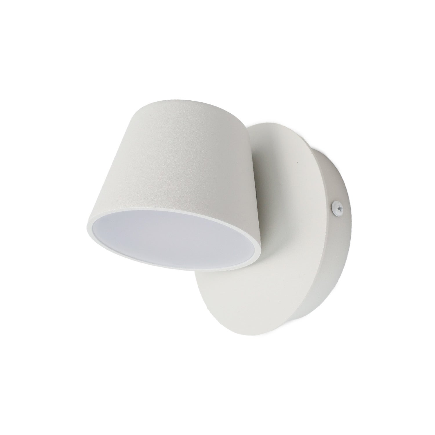 Applique Murale LED de Lecture Blanc, Aluminium, Design Nordic Moderne ...
