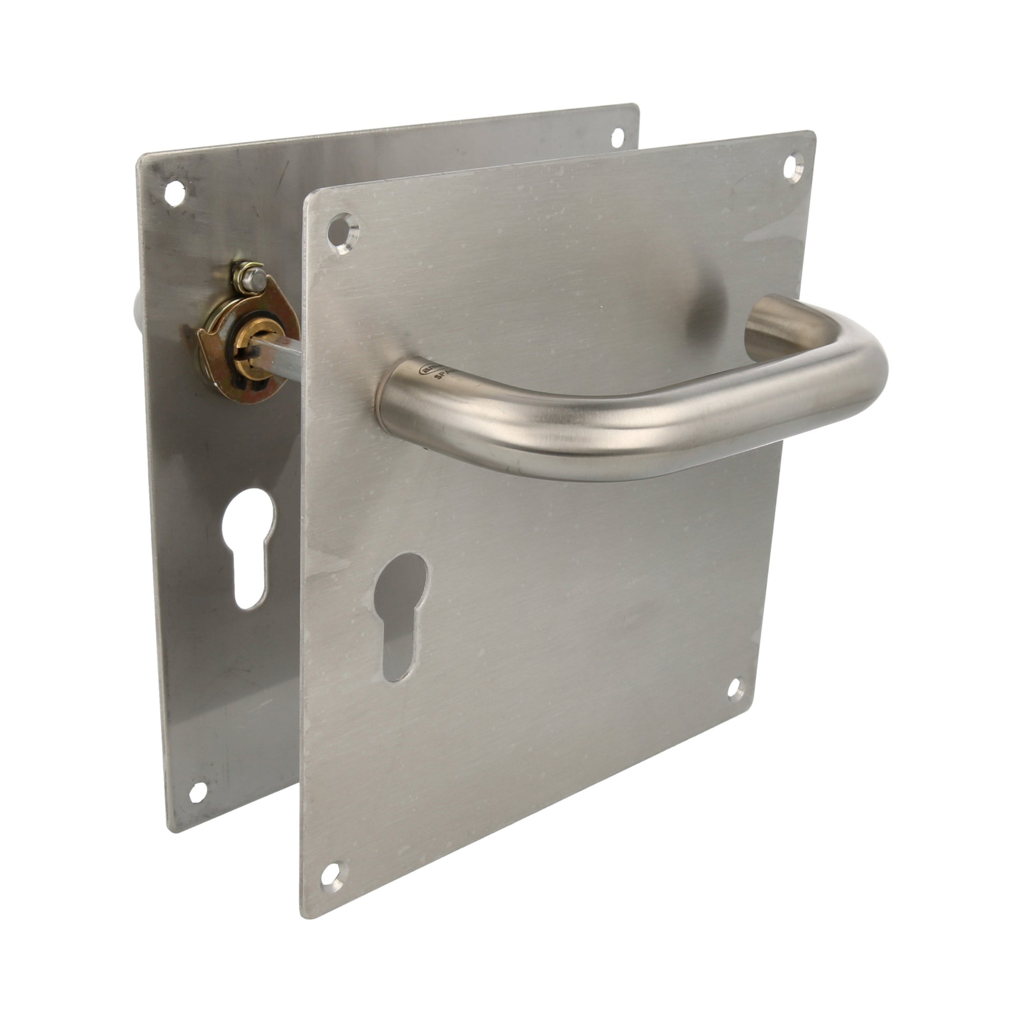 Amig - Juego de Manillas con Placa para puerta | Maneta con Bocallave a ...