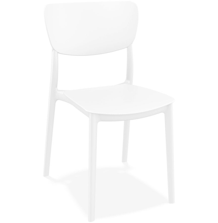 Chaise Blanche Plastique