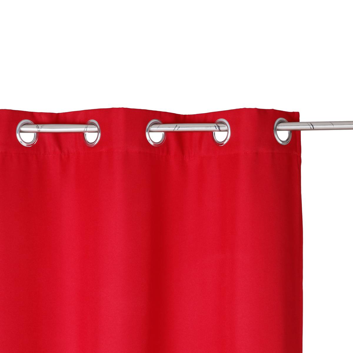 Rideau isolant rouge - 140x260 cm - Atmosphera créateur d'intérieur ...