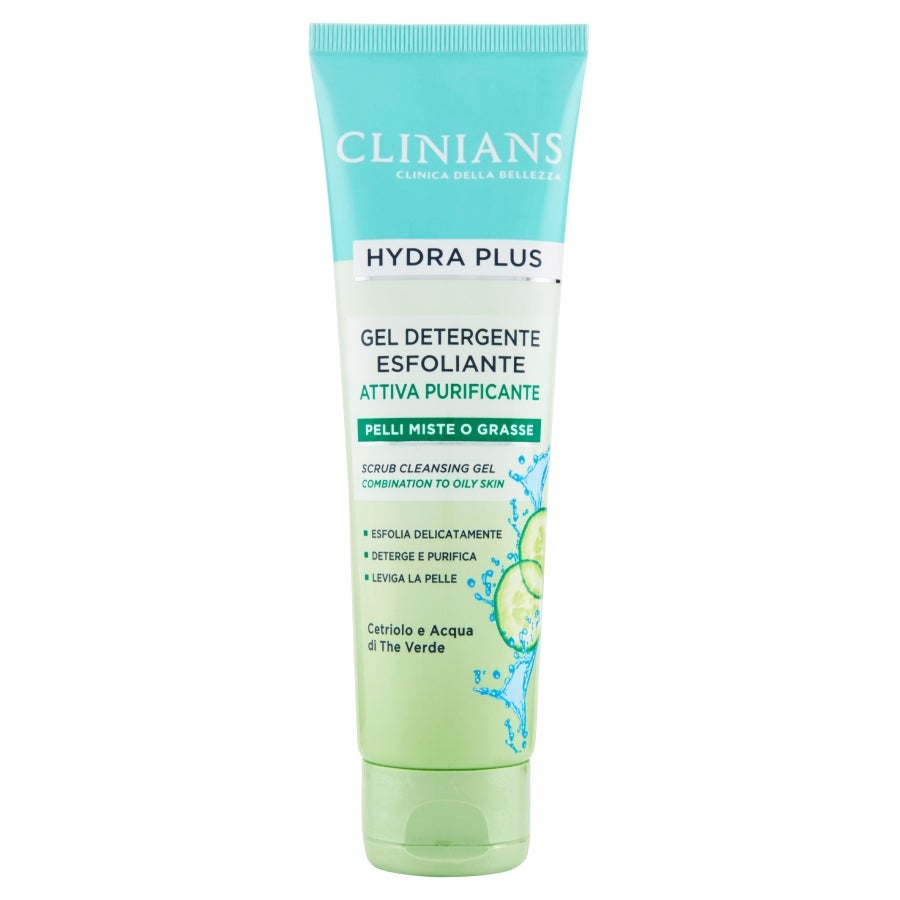 Clinians Viso Detergente Gel 150 Ml. Esfoliante | Leroy Merlin