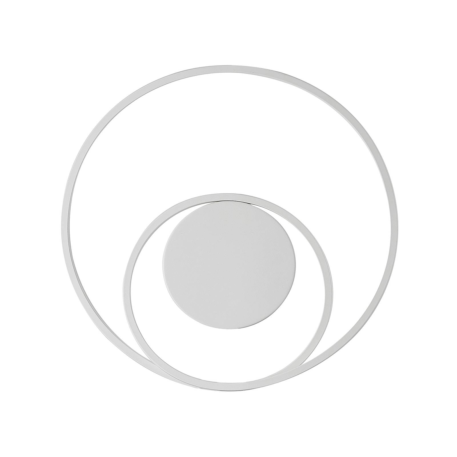 Plafoniera LED Lindby Emisua, bianco, CCT, dimmerabile, lampada LED ...