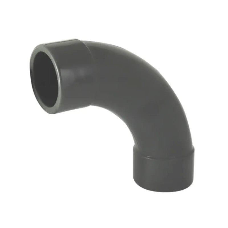 Courbe PVC pression 90° double femelle diamètre 63 mm | Leroy Merlin