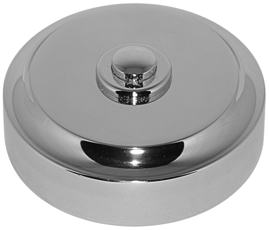 DKO ELEC Sonnette filaire acier massif rond | Leroy Merlin