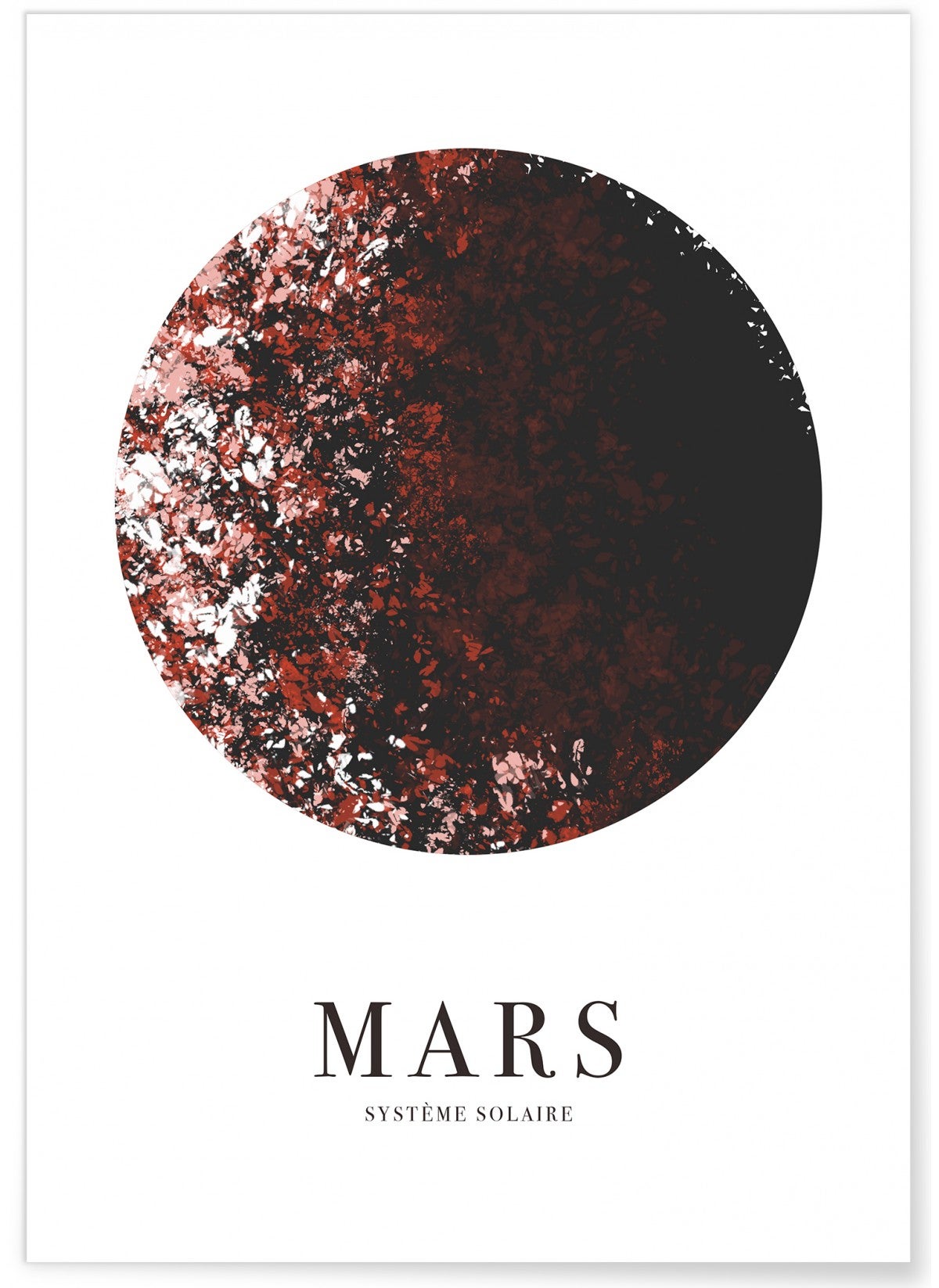 Affiche Mars - Format A3 - | Leroy Merlin